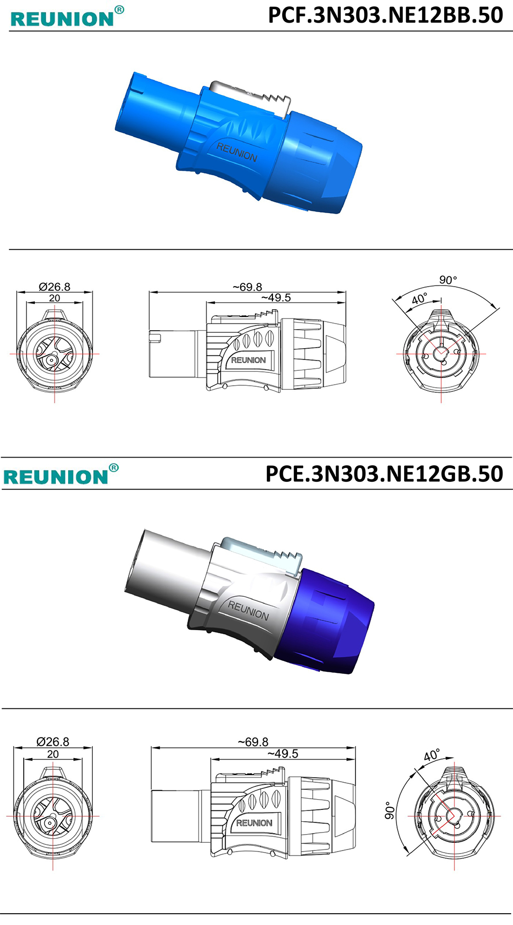New Products-3N Series Power Connectors - Medical Connectors; Push Pull ...