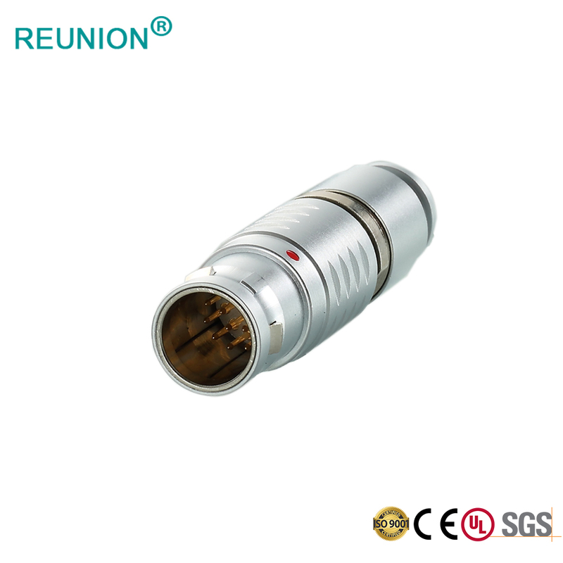 0B 6pins Circular Medical Connector Metal Receptacle - SHENZHEN REUNION ...