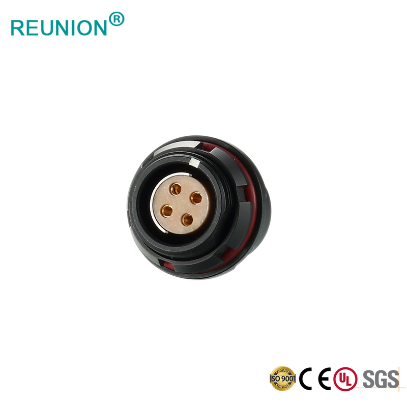 F series coaxial pins signal transmission push-pull connector - Buy ...